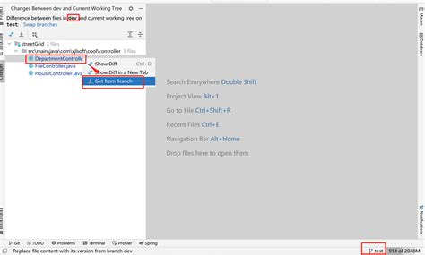 Idea中git的一些常用操作show Diff With Working Tree Csdn博客