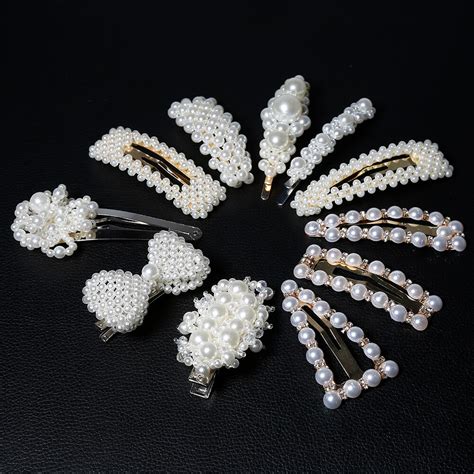 1pcs Brand Pearl Hair Clip Women Hair Barrette Sti Grandado