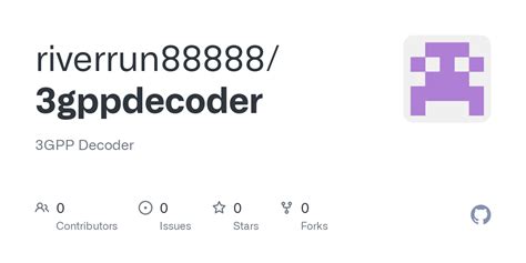 Github Riverrun888883gppdecoder 3gpp Decoder