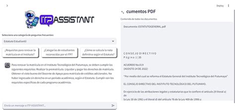 Two Column Chat With Pdf Interface Using Streamlit Streamlit
