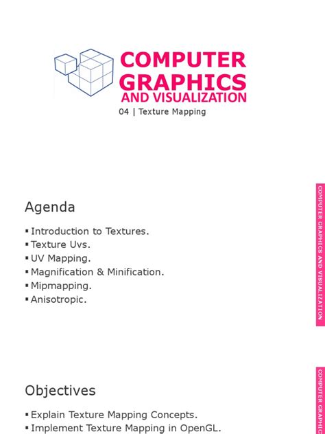 And Visualization 04 Texture Mapping Pdf Texture Mapping