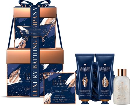 Grace Cole Luxury Bathing Golden Embers And Cashmere T Set For Shower