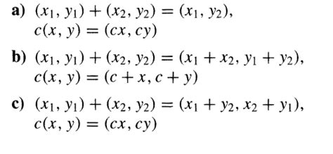 Solved In Each Of The Following Determine Whether The Chegg