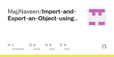 Github Majjnaveen Import And Export An Object Using Common Js Module Syntax