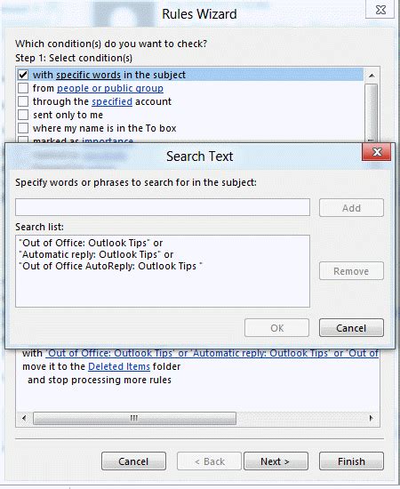 Don T Accept Or Filter Out Of Office Automatic Replies