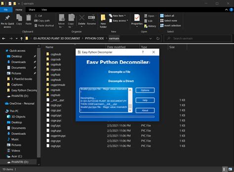 Solved How To Decomplied Pyc To Py Autodesk Community