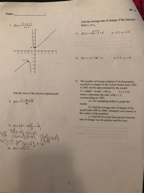analyzing graphs of functions worksheets worksheets master