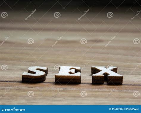 The Word Sex Stock Photo Image Of Passion Intimate