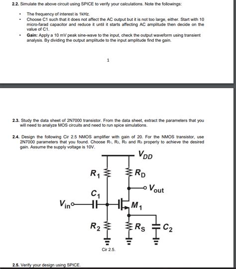 Solved Simulate The Above Circuit Using SPICE To Verify Chegg Com
