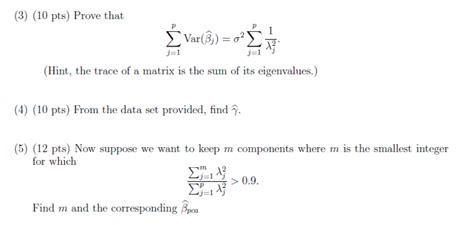 solved problem 1 use the provided dataset hw5 data csv for