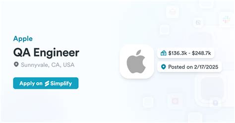Qa Engineer Apple Simplify Jobs