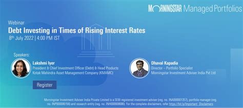 Investment Webinar Interestrates Inflation Sunit Mehrotra