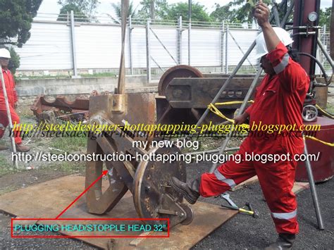 Hot Tapping Machine Stopple Plugging Equipment Steel Construction Heavy Equipment And Oil Tools