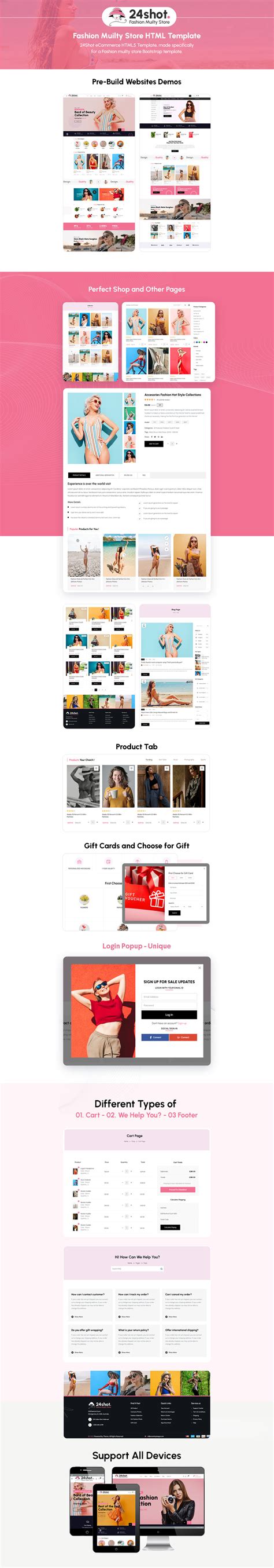 24shot women s e commerce fashion store and bootstrap template