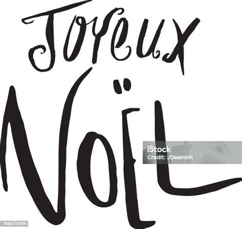 Joyeux 노엘 손으로 글자 흰색 바탕에 서 예 텍스트 디자인 개념에 대한 스톡 벡터 아트 및 기타 이미지 개념 거친 격언 Istock