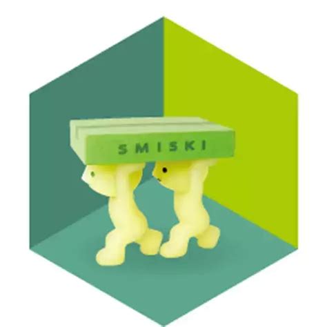 Smiski Teamwork Smiski Moving Action Figure