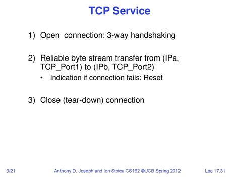 anthony d joseph and ion stoica ppt download