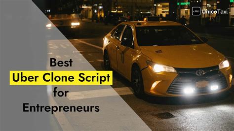 best uber clone script for entrepreneurs