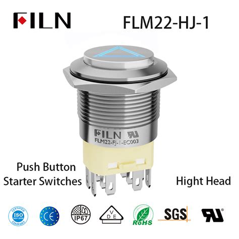 FILN MM Volt Push Button Starter Switch Kit