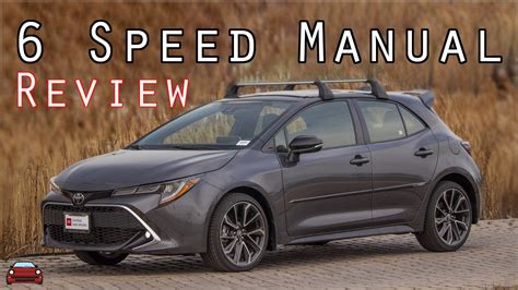 2022 Toyota Corolla Hatchback Xse Manual Review Its So Good Youtube