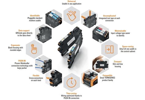 Termseries Compact Klippon Relay Modules Weidmuller Mouser