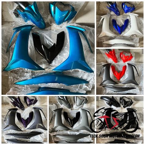 Coverset Lc135 Fi Yamaha Hld Lc V8 Lc 135 V8 Lc 135fi Tbm Shopee Malaysia