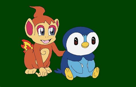 Chimchar And Piplup By SamuraXIV On DeviantArt