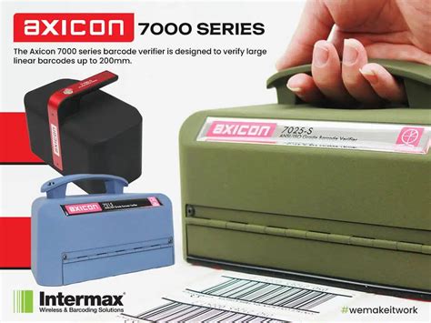 Axicon Barcode Verifiers For A Variety Of Applications Intermax