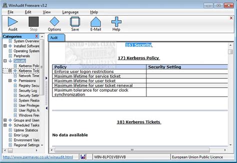 Download WinAudit MajorGeeks