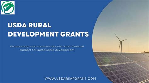 Empower Rural Communities With Usda Reap Grants For Sustainable
