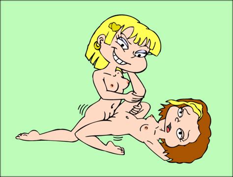 Rule 34 All Grown Up Angelica Pickles Blonde Hair Brown Hair Female
