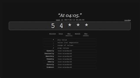推荐一个 Linux 计划任务 Crontab 在线生成器 奇妙的 Linux 世界