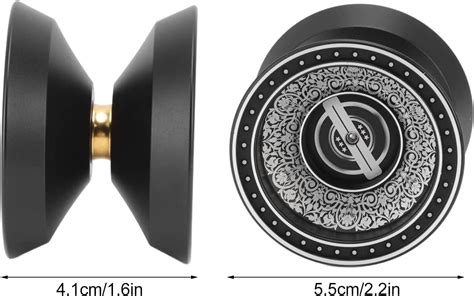 Fewb Responsive Yoyo Professional Aluminum Metal Yoyo With Yoyo Glove 3 Yo Yo Strings Ball