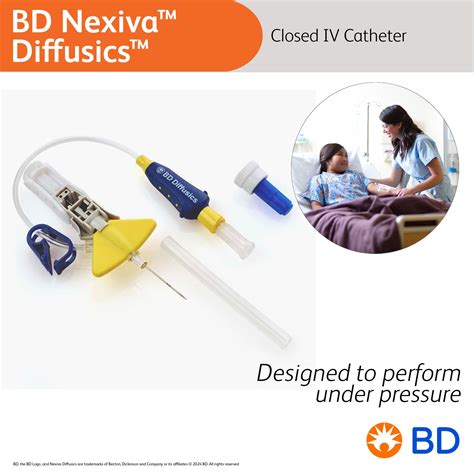 Bd Nexiva Diffusics™ Closed Iv Catheter Cphi Online Bd Nexiva Diffusics™ Closed Iv Catheter Cphi Online