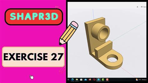 shapr3d tutorial for beginners exercise 27