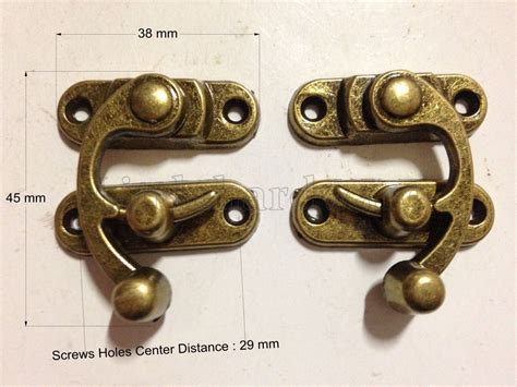 Cool Antique Brass Latch White Oak Drawer Pulls