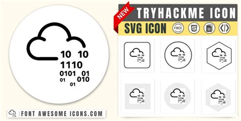 Tryhackme Icon Svg Free Tryhackme Svg Icon Code Path Html Css White