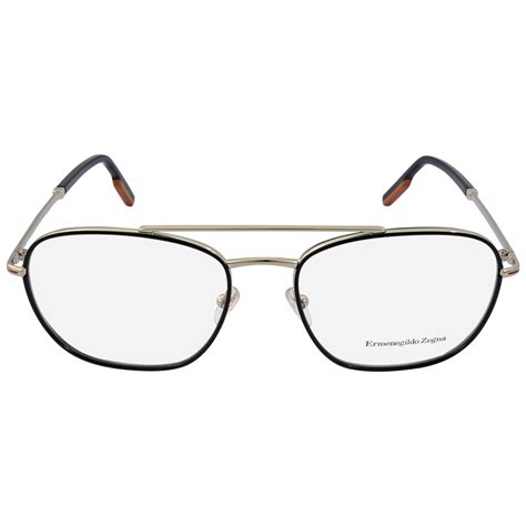 Zegna Ermenegildo Zegna Demo Geometric Mens Eyeglasses Ez5183 016 56