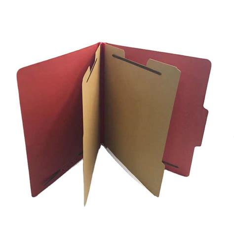 Medical Record A4 Kraft Paper File Folder 2 Hole Classification