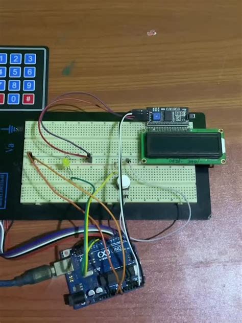 How A Mini Project Uses A Keypad For Password Management Savindu