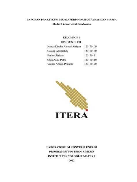 Modul 1 Heat Conduction Fiks Pdf