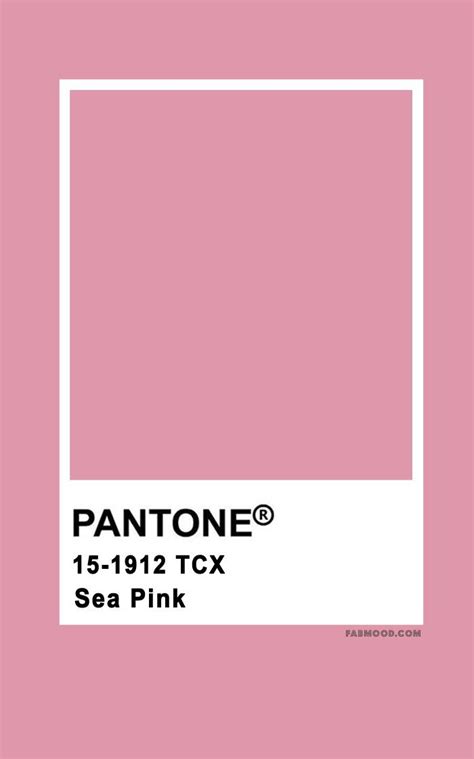 Pantone Sea Pink 15 1912 Pantone Pink Pantone Colour Palettes Pantone Palette