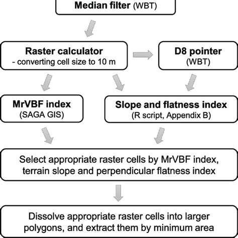 Simplified Workflow Of The Overland Flow Field Analysis Full Details