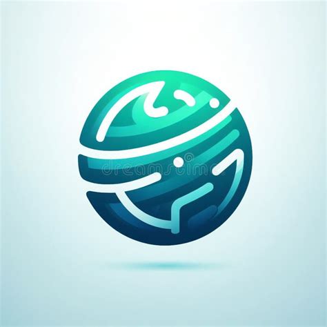 Earth Vector Logo Illustration Stock Illustration Illustration Of
