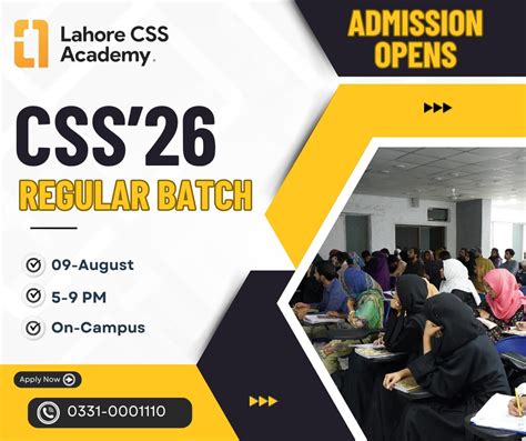 Lahore Css Academy Lahore