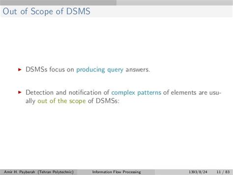 Introduction To Stream Processing