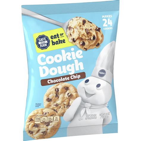 Nestle Toll House Chocolate Chip Cookie Dough 16 5 Oz