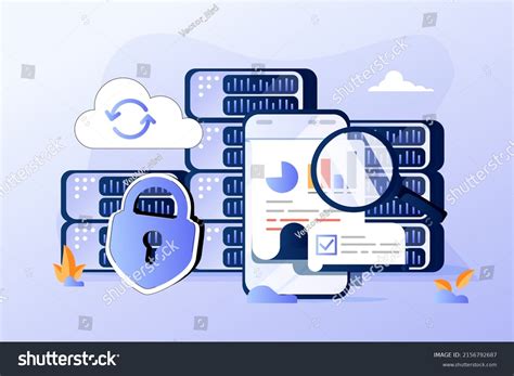 Data Visualization Concept Big Data Vector Stock Vector Royalty Free 2156792687 Shutterstock