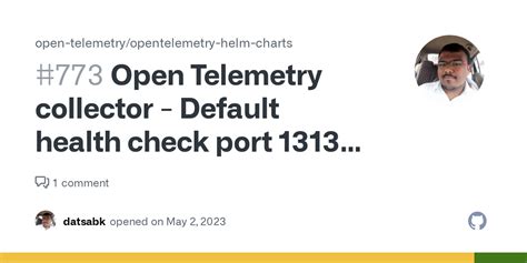 Open Telemetry Collector Default Health Check Port 13133 Is A Problem