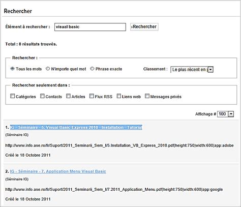 Search Module Implemented On The Educational Platform Download Scientific Diagram